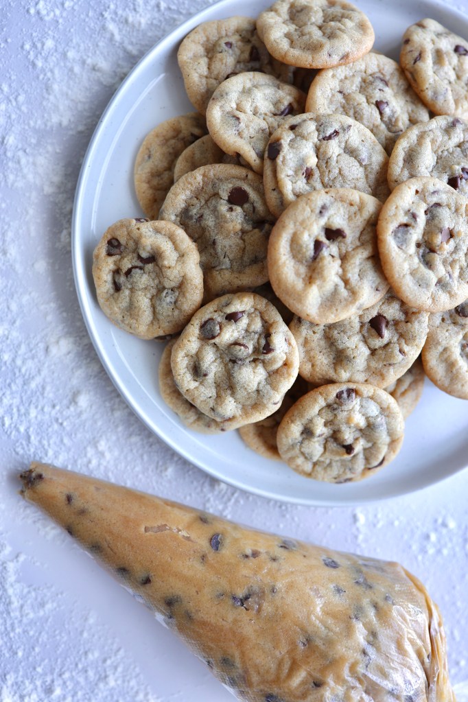 Mini Chocolate Chip Cookies - colbytroy.com